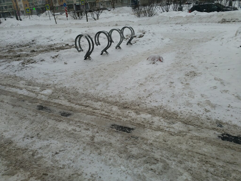 Bisiklet park yerleri Bicycle parking, Moskova, foto