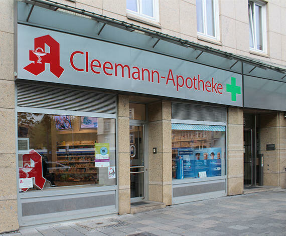 Eczaneler Cleemann-Apotheke, Münih, foto