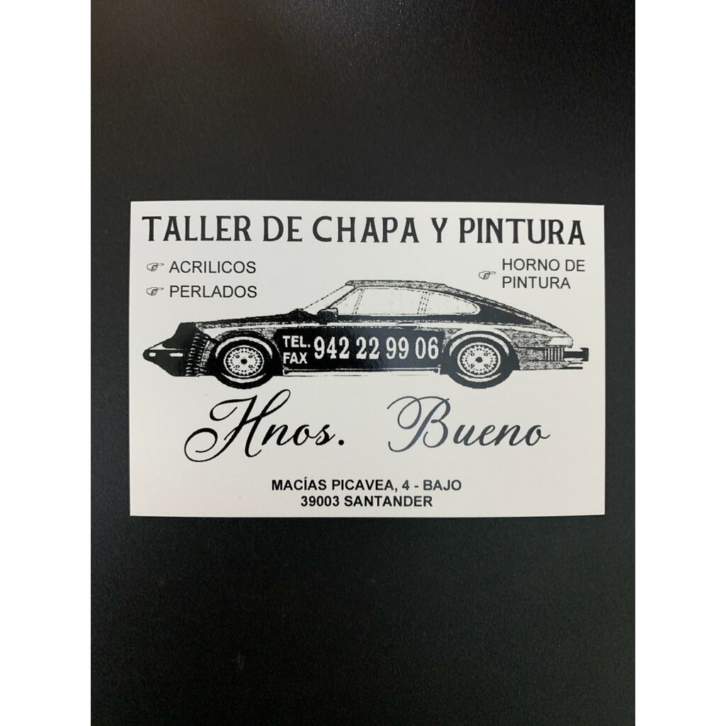 Oto kaporta Talleres De Chapa Pintura Hermanos Bueno, Santander, foto