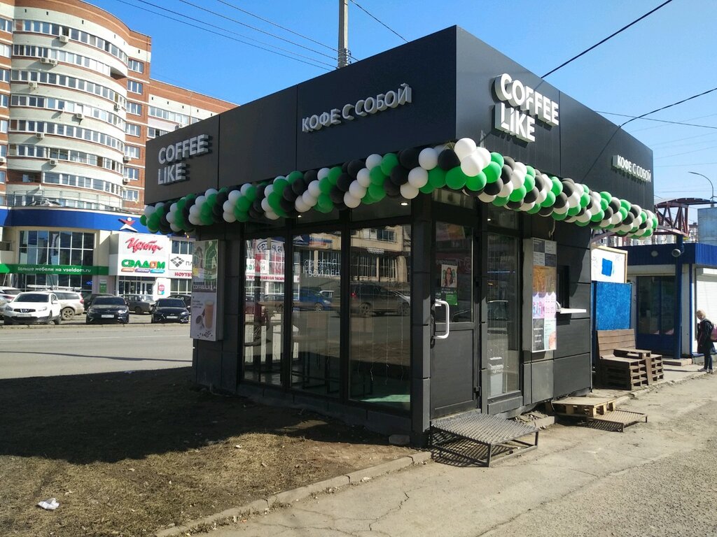 Kahve dükkanları Coffee Like, Izhevsk, foto