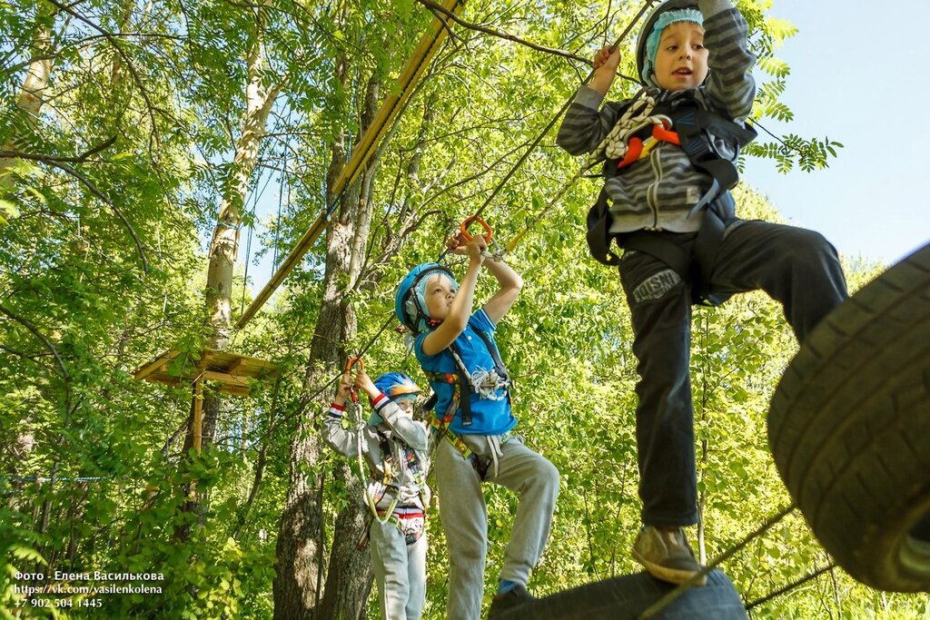 i̇pli oyun park Park Na visote, Arhangelskaya oblastı, foto