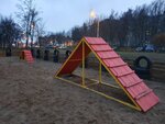 Dog park (Minsk, Chyngiza Ajtmatava Park), köpek gezdirme alanları  Minsk'ten