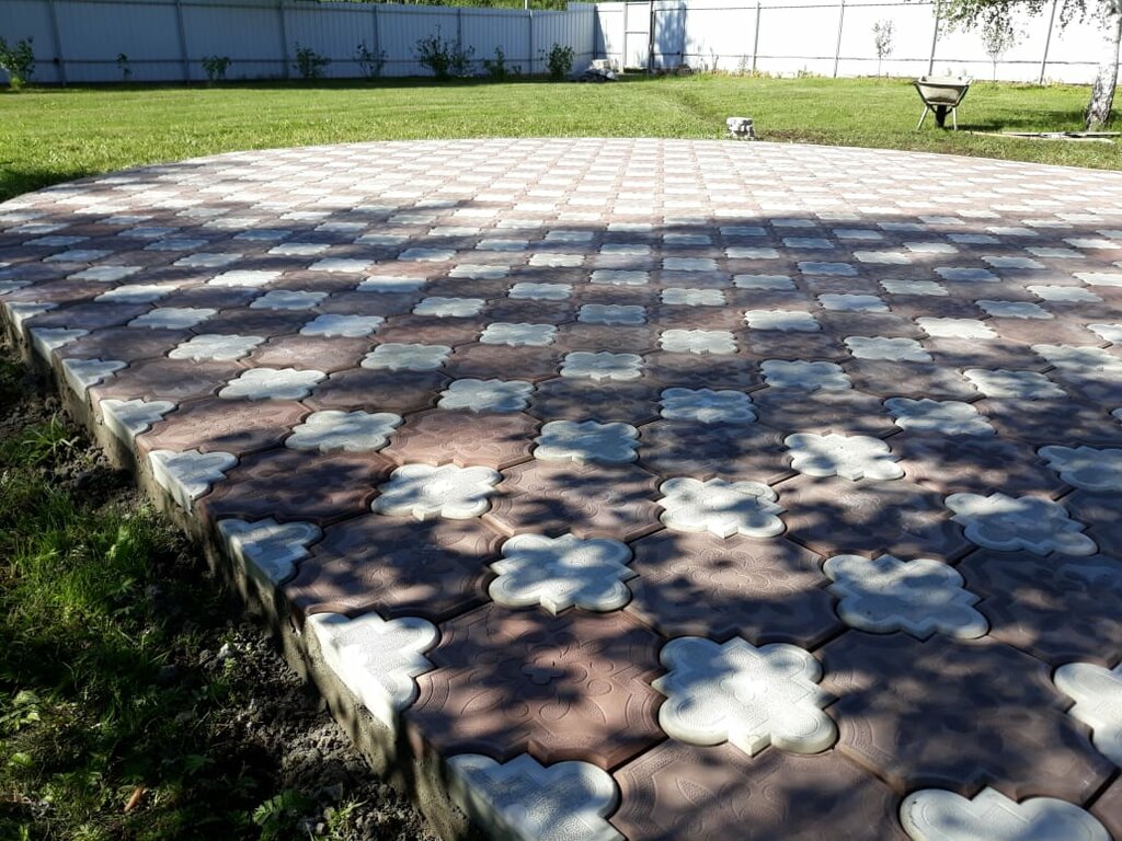 Kaldırım taşları Trotuar Taldom, Taldom, foto