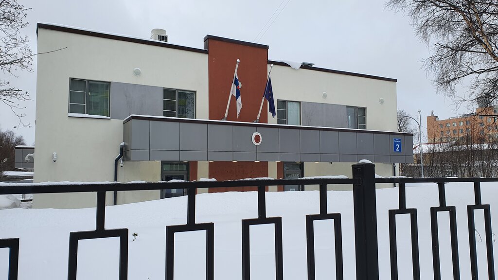 Büyükelçilikler ve konsolosluklar Murmanskoye otdeleniye Generalnogo Konsulstva Finlyandii v Sankt-Peterburge, Murmansk, foto