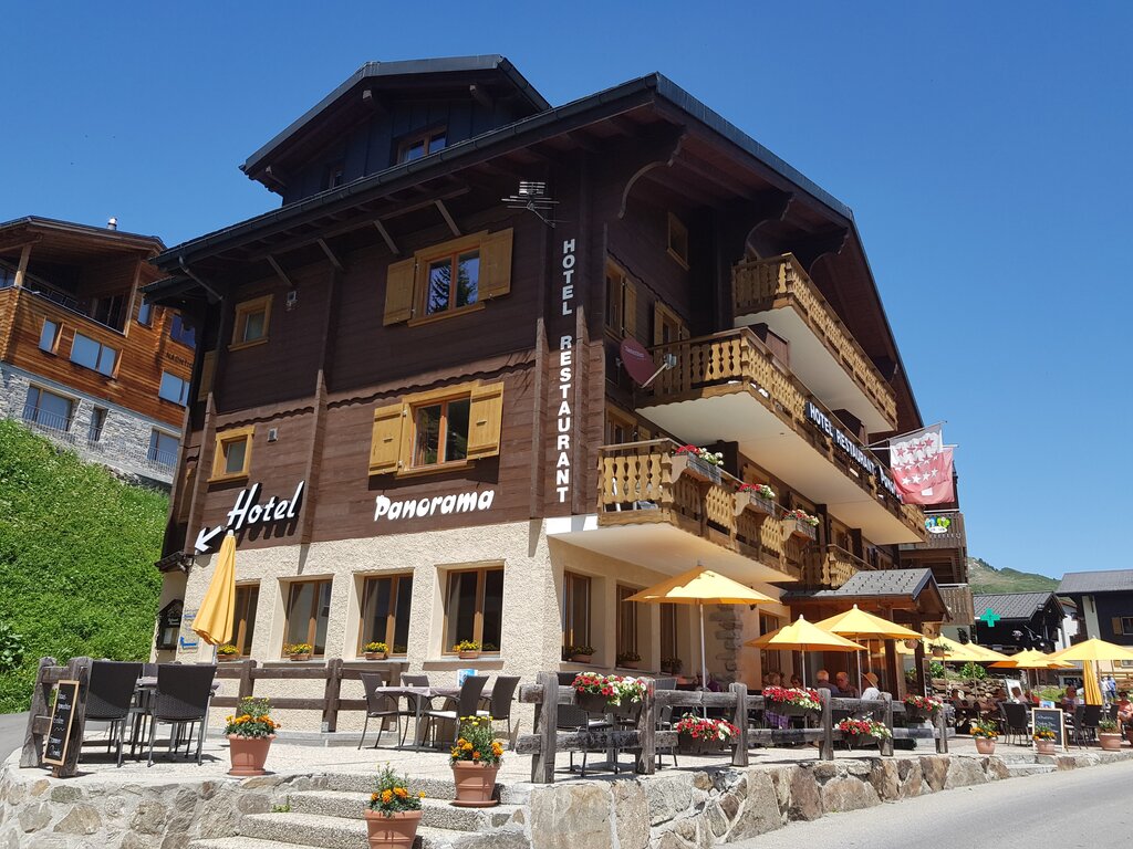 Restoran Hotel-Restaurant Panorama Bettmeralp AG, Valais, foto