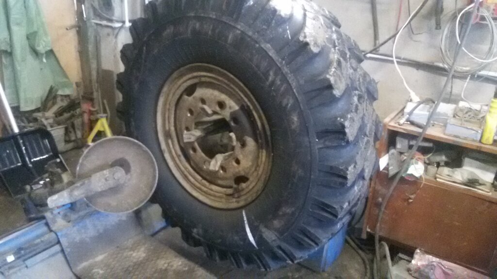 Oto lastik tamiri Шиномонтаж, Kalujskaya oblastı, foto