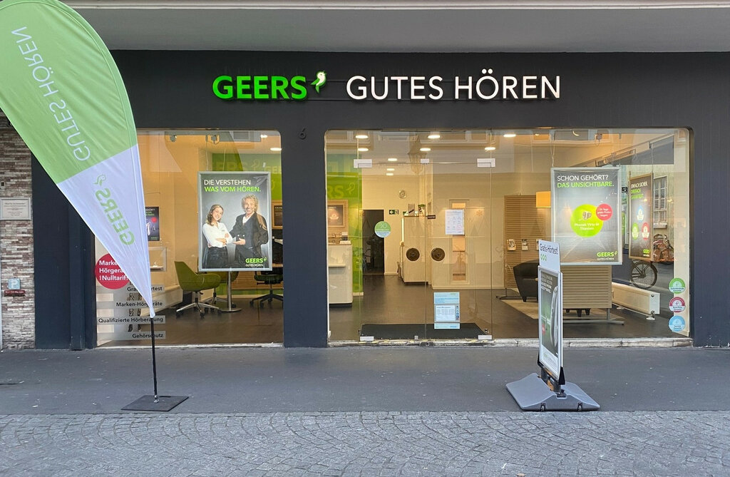 i̇şitme cihazları Geers Hörgeräte, Wurzburg, foto