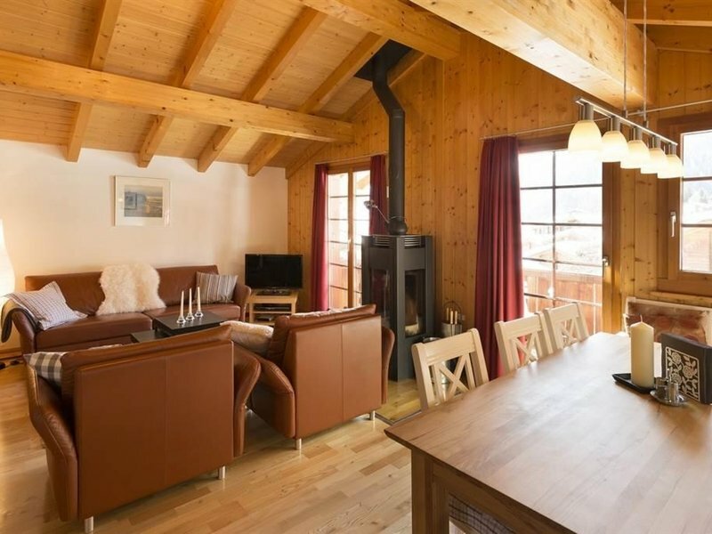 Otel Chalet Haus Perla, Valais, foto