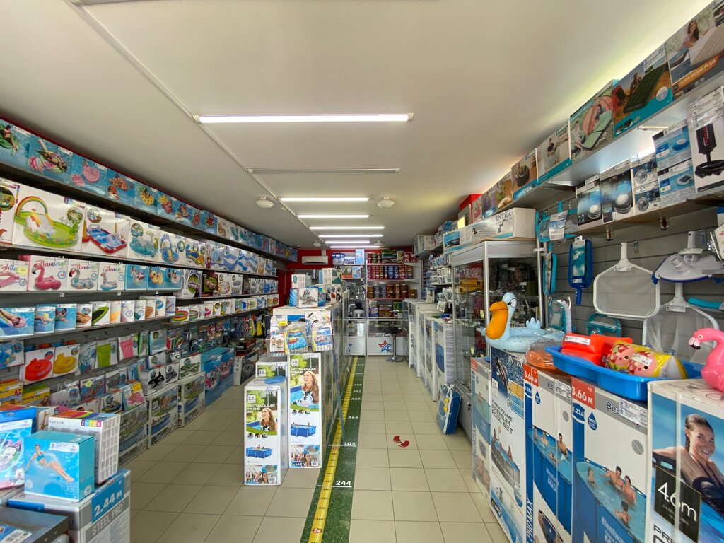 Havuz ekipmanları Fejerverki-Bassejny, Beloreçensk, foto