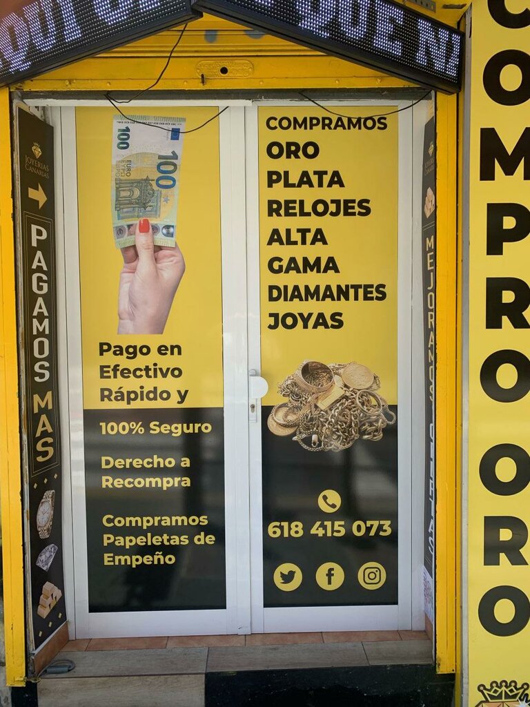 Kuyumcu atölyeleri Joyerías Canarias Rambla Pulido, Santa Cruz de Tenerife, foto