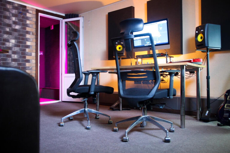 Ses kayıt stüdyoları Sky Bridge Studio, Moskova, foto