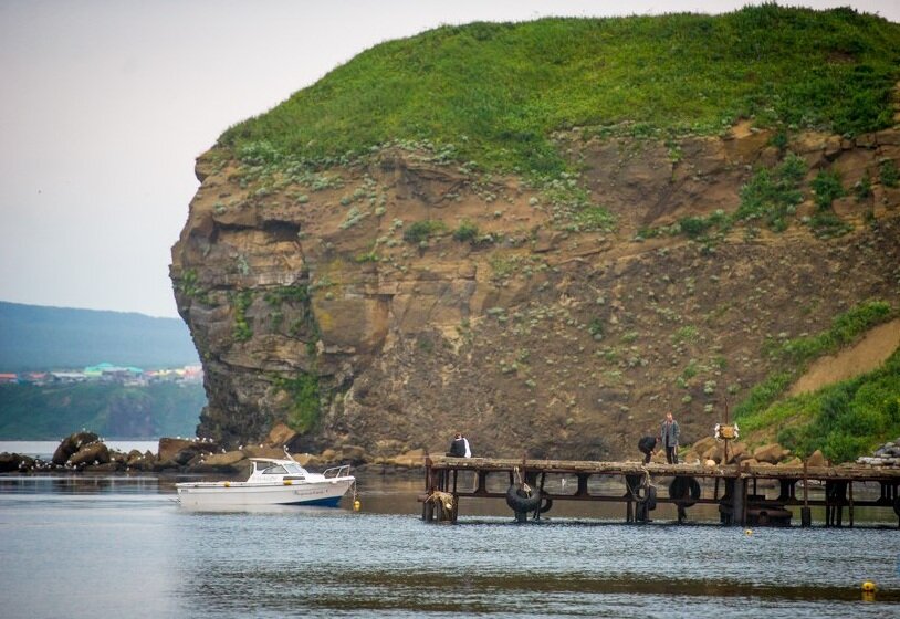 i̇skele Jetty , Sahalin Bölgesi, foto