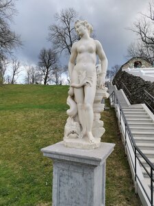 Олимпия (St. Petersburg, Peterhof, Nizhniy Park), park, sokak heykeli  Peterhof'tan