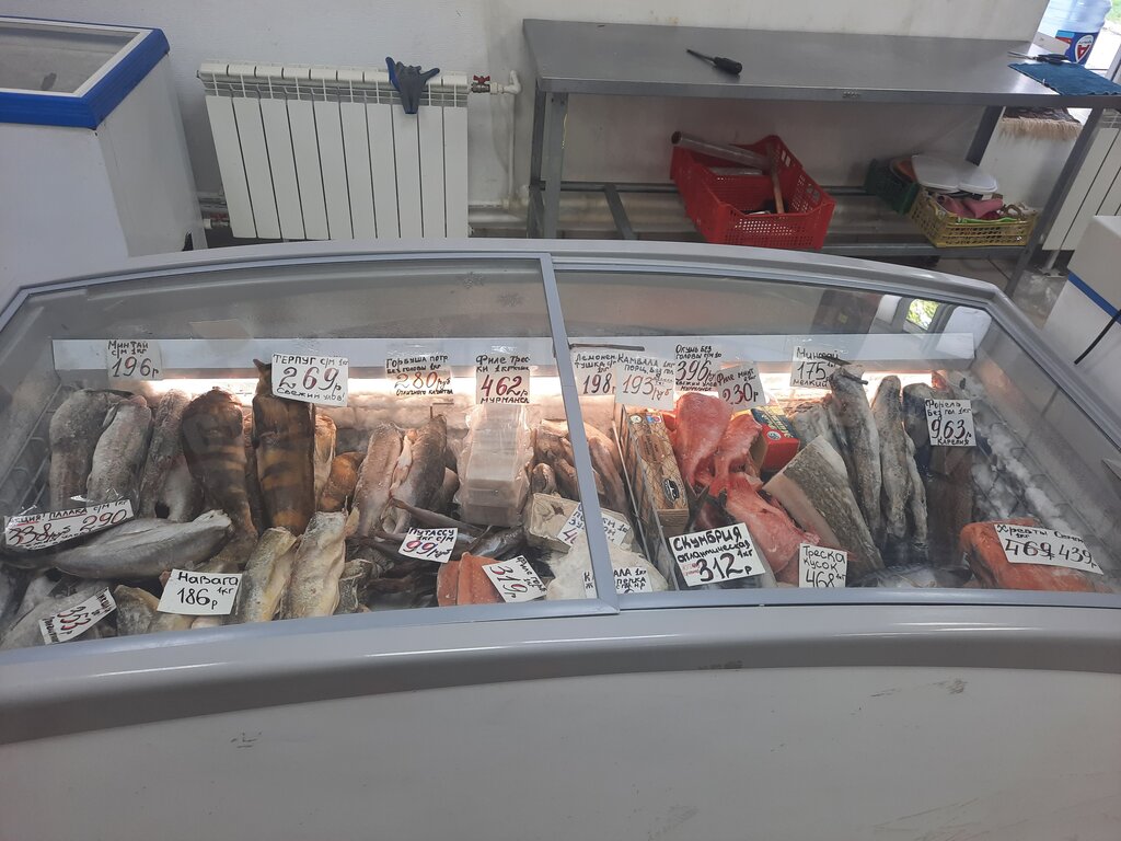 Balık ve deniz ürünleri Пышка, Izhevsk, foto