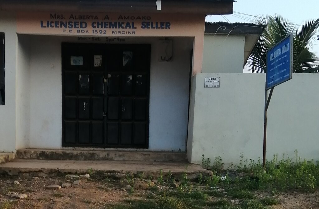 Eczaneler Licensed Chemical Seller - Mrs. Alberta Amoako, Dünya, foto
