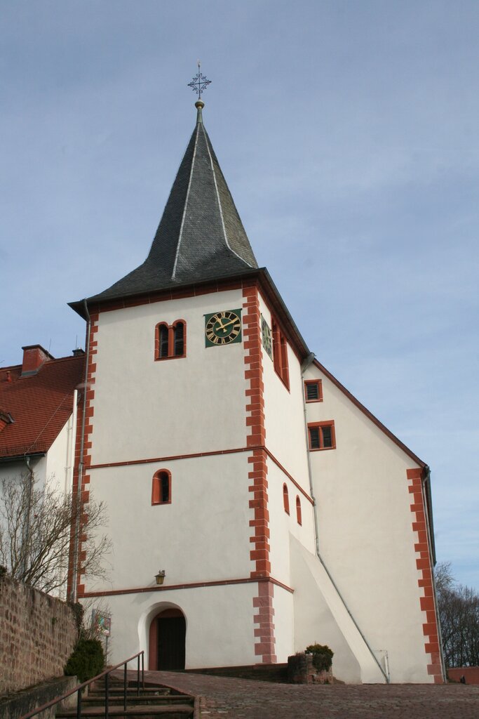Dini dernekler Evangelische Kirche Höchst - Evangelische Kirchengemeinde Höchst/Odenwald, Hesse, foto