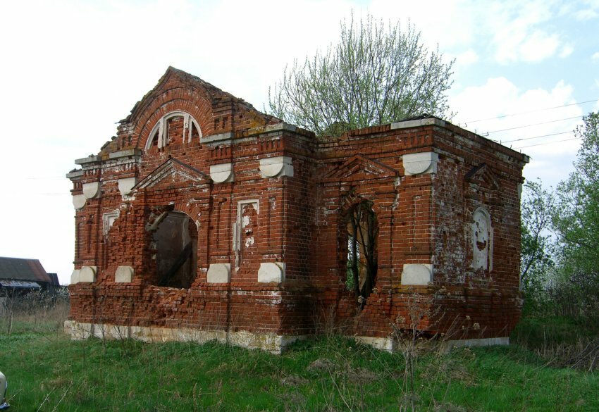 Ortodoks kiliseleri Троицкая церковь, Vladimirskaya oblastı, foto