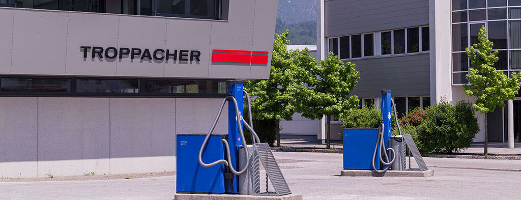 Otogaz dolum istasyonu Peter Troppacher GmbH, Tirol, foto