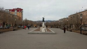 сквер Мэргэн (Republic of Buryatia, Ulan-Ude, bulvar Karla Marksa), meydan  Ulan‑Ude'den