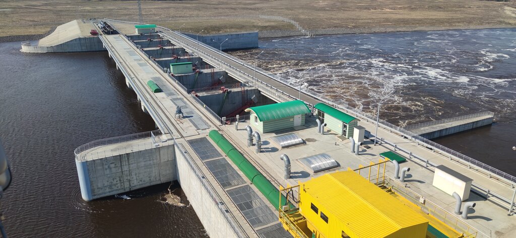 Elektrik santrali РУП Витебскэнерго, Полоцкая ГЭС, Vitebskaya oblastı, foto