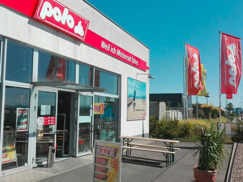 Motosiklet yedek parçaları Polo Motorrad Store Petersberg, Hesse, foto