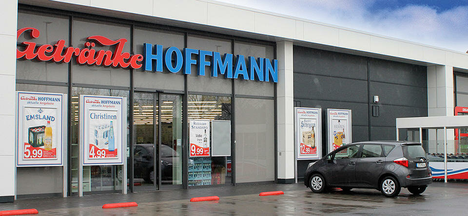Bira dükkanı Getränke Hoffmann, Rheine, foto