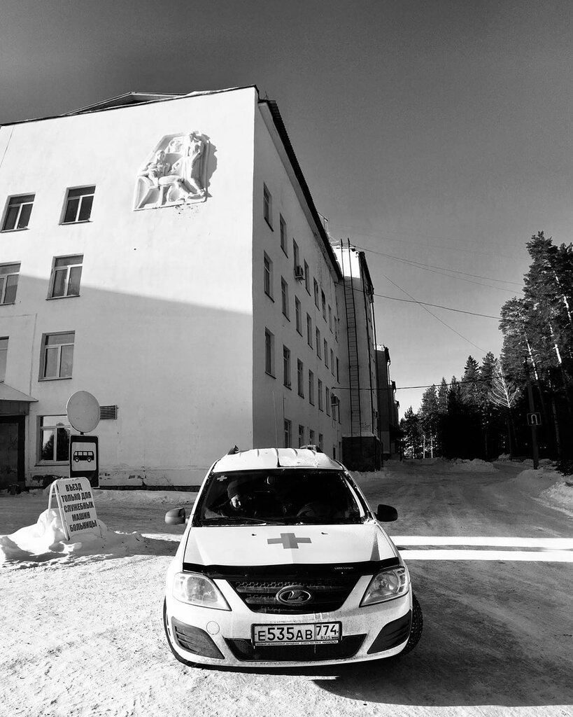 Hasta nakli Медтакси74, Çeliabinsk, foto