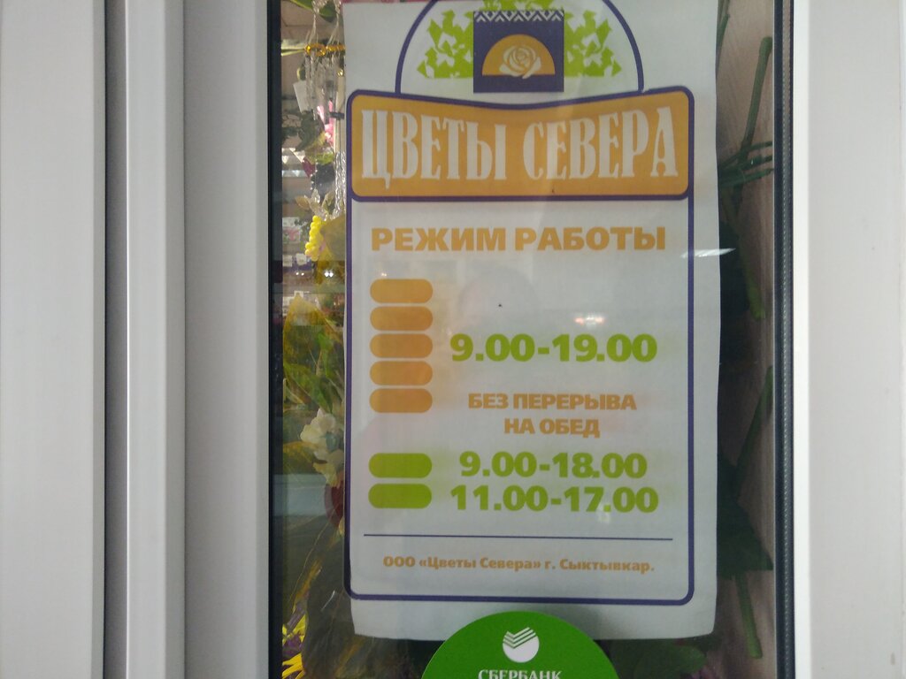 Çiçekçiler Цветы Севера, Syktivkar, foto