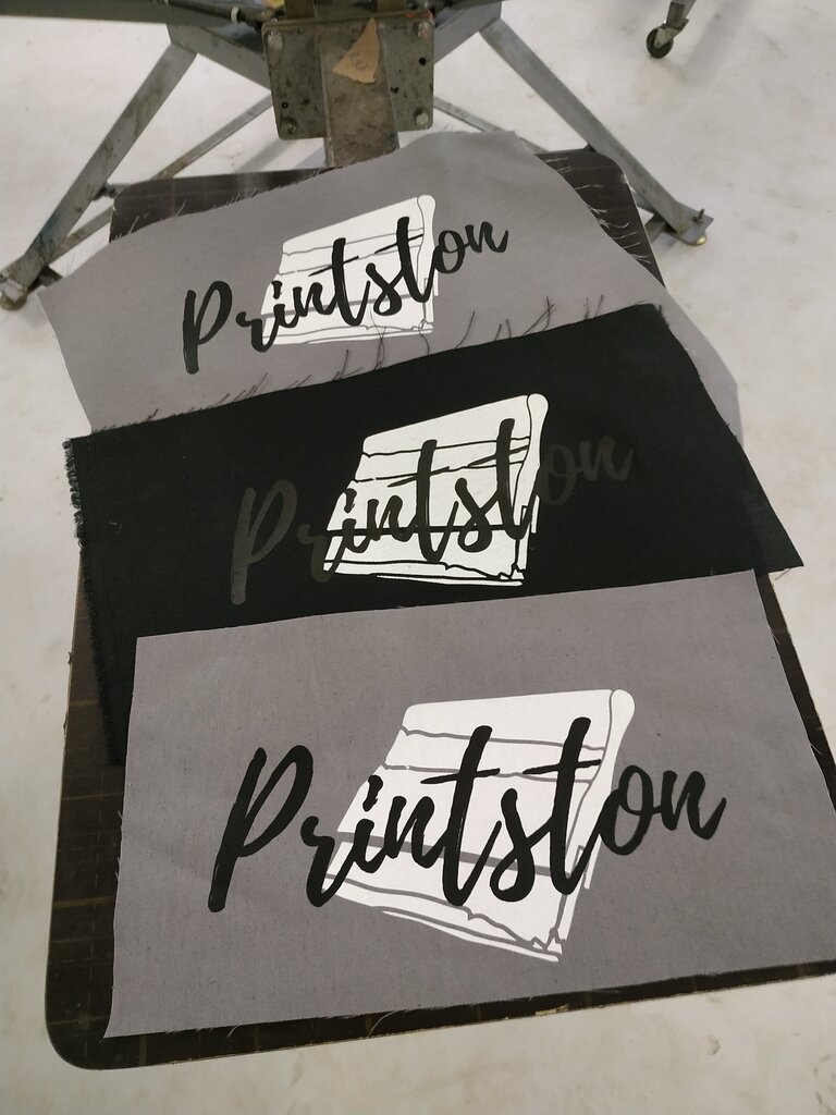 T-shirt baskı Принтстон, Kostroma, foto