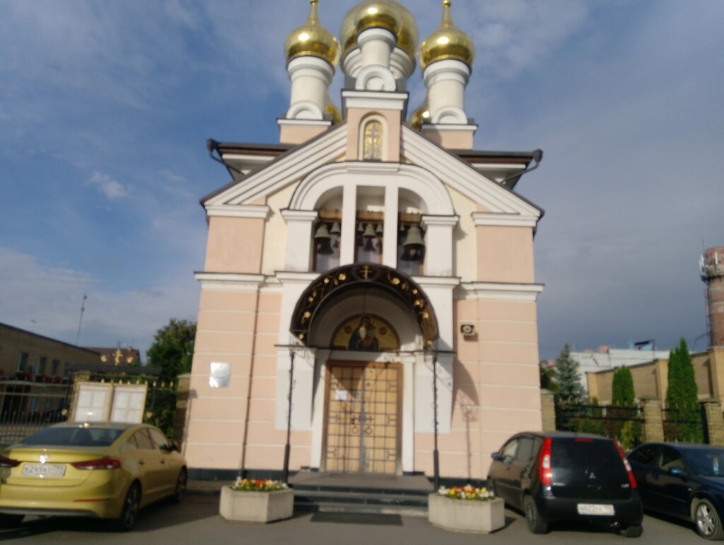 Ortodoks kiliseleri Tserkov Ikony Bozhiyey Materi Neuvyadayemy Tsvet V Ulyanovskom, Moskova, foto
