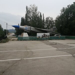 Истребитель МиГ-23 (Yubileinaya Street No:34, City of Baymak), teknoloji anıtı  Baymak'tan