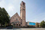Erlöserkirche - Evangelische Erlöserkirchengemeinde Holsterhausen (North Rhine-Westphalia, Essen, Friedrichstraße, 21), dini dernekler  Essen'den