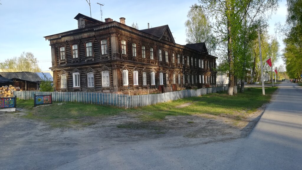 Turistik yerler Жилой дом для фабричных рабочих, Ulyanovskaya oblastı, foto