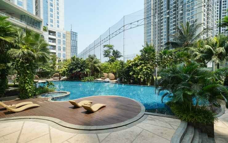 Otel Comfy 2br The Mansion Apartment Kemayoran, Cakarta, foto