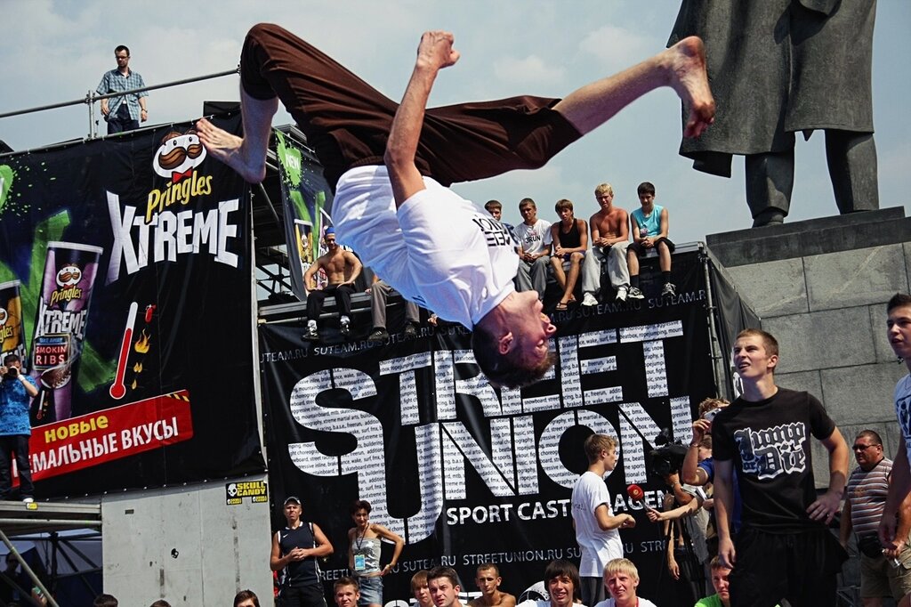 Spor kurumları Federation of parkour, freerunning, triking and extreme martial arts, Moskova, foto