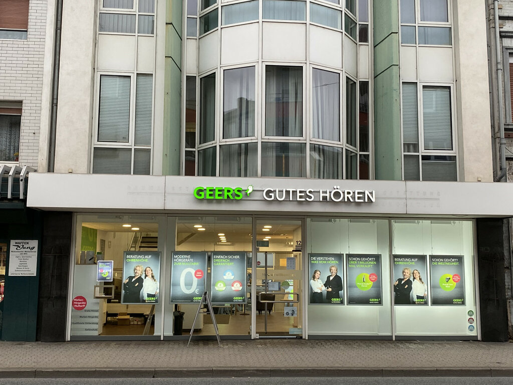 i̇şitme cihazları Geers Hörgeräte, Bad Kreuznach, foto