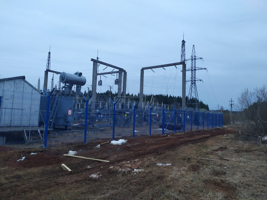 Mühendislik altyapısı Электрическая подстанция Беляево, Kirovskaya oblastı, foto