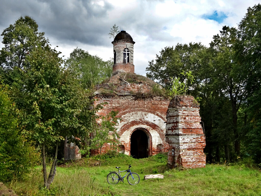 Ortodoks kiliseleri Church of Saint Nicholas the Wonderworker, Vladimirskaya oblastı, foto