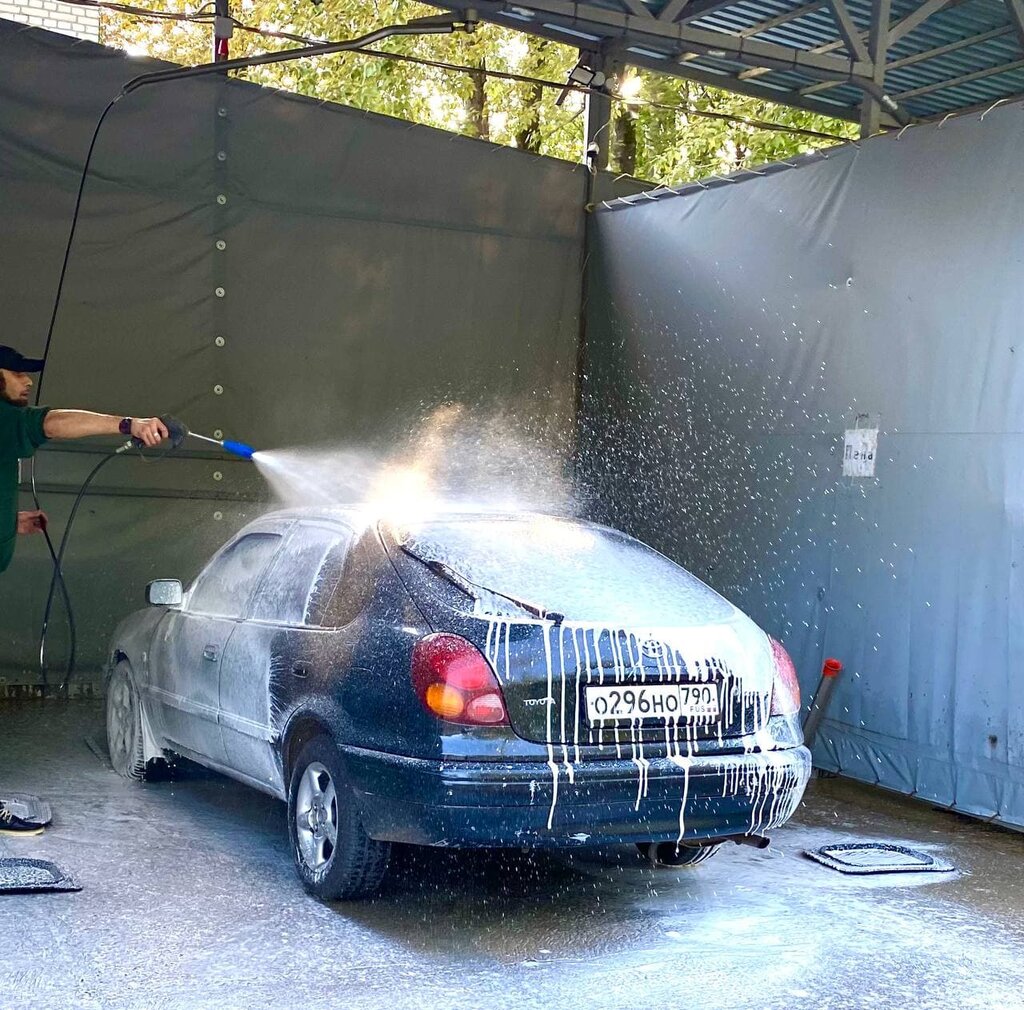 Oto yıkama Self-service car wash, Moskova ve Moskovskaya oblastı, foto