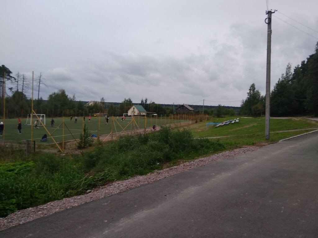 Spor alanı Футбольное поле, Saint‑Petersburg ve Leningradskaya oblastı, foto