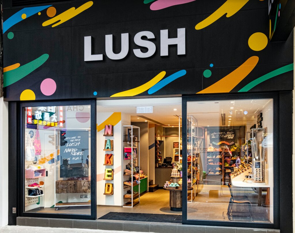 Kozmetik ve parfümeri mağazaları Lush Fresh Handmade Cosmetics, Hong Kong, foto