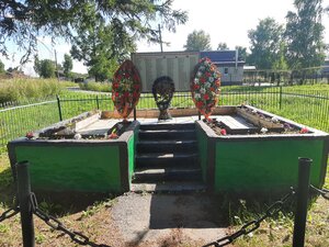 Воинам, павшим в годы Великой Отечественной войны 1941-1945 гг. (Tula Region, Chernskiy rayon, selskoye poseleniye Lipitskoye, derevnya Kozhinka, Lugovaya ulitsa), anıt, heykel  Tulskaya oblastından
