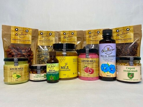 Besin takviyesi, aktariye Отварчик пей, Altayski krayı, foto