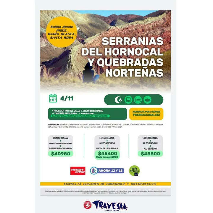 Turistik yerler Travesía Viajes y Turismo, Bahia Blanca, foto