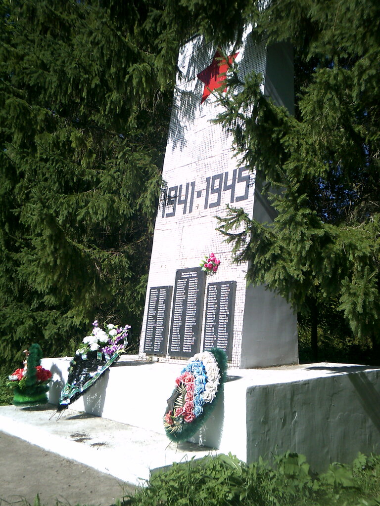 Anıt, heykel Погибшим землякам, Saint‑Petersburg ve Leningradskaya oblastı, foto