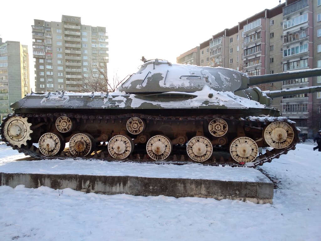 Teknoloji anıtı Тяжёлый танк ИС-3, Yekaterinburg, foto