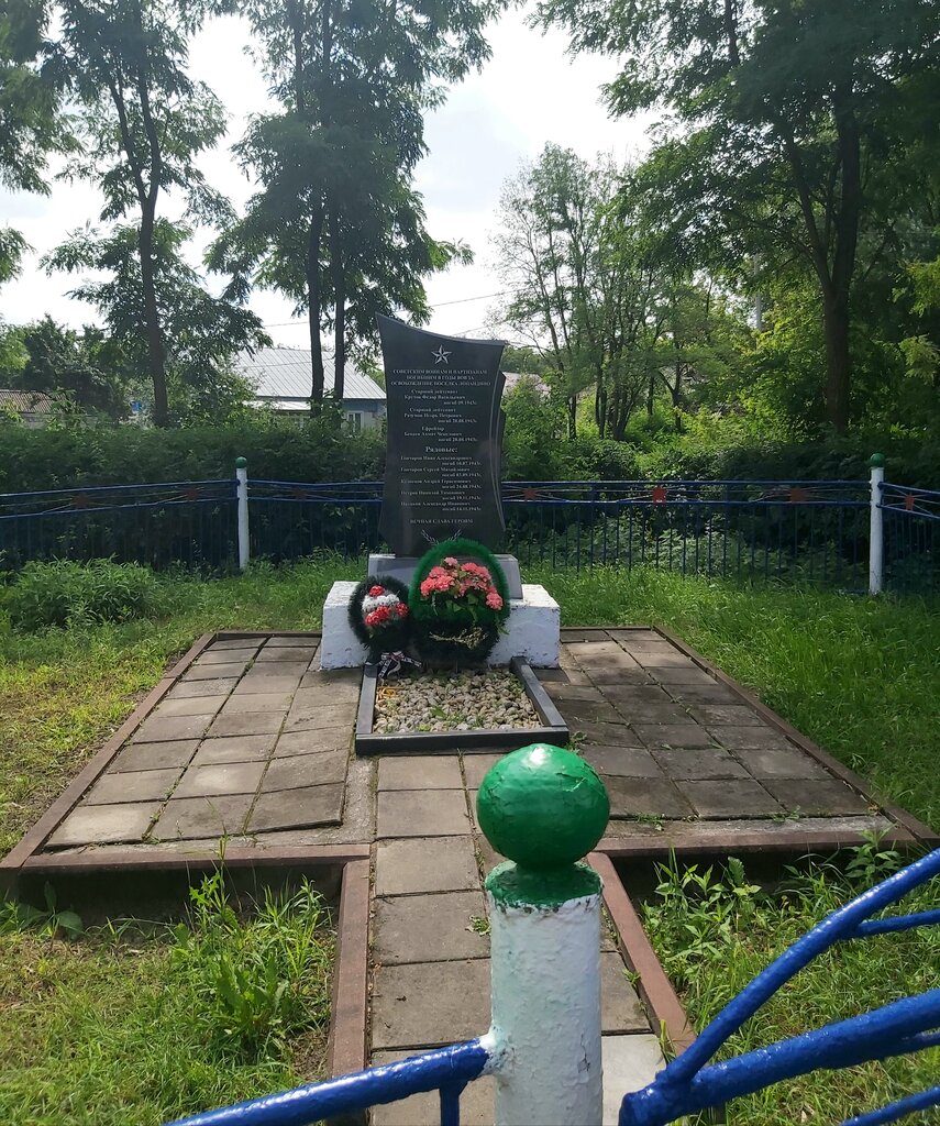 Anıt, heykel Памятник советским воинам 48 армии Брянского фронта и партизан, Brianskaya oblastı, foto