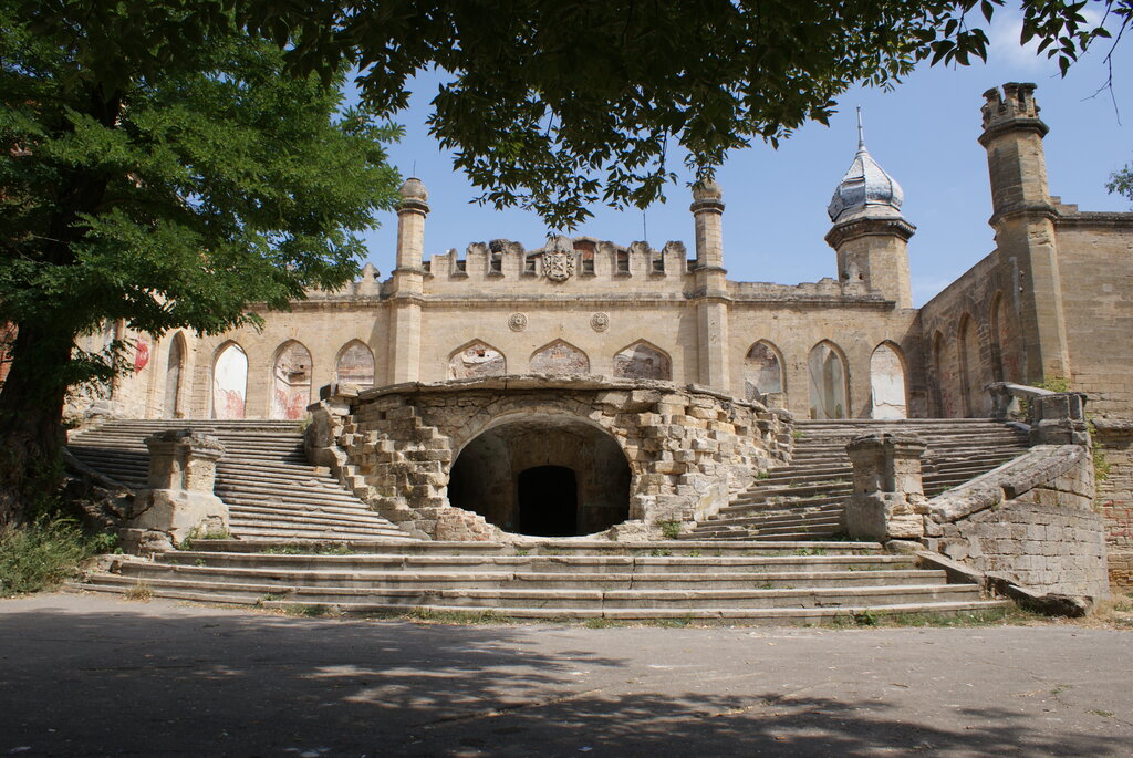 Turistik yerler Руины усадьбы Покровское, Odessa Bölgesi, foto