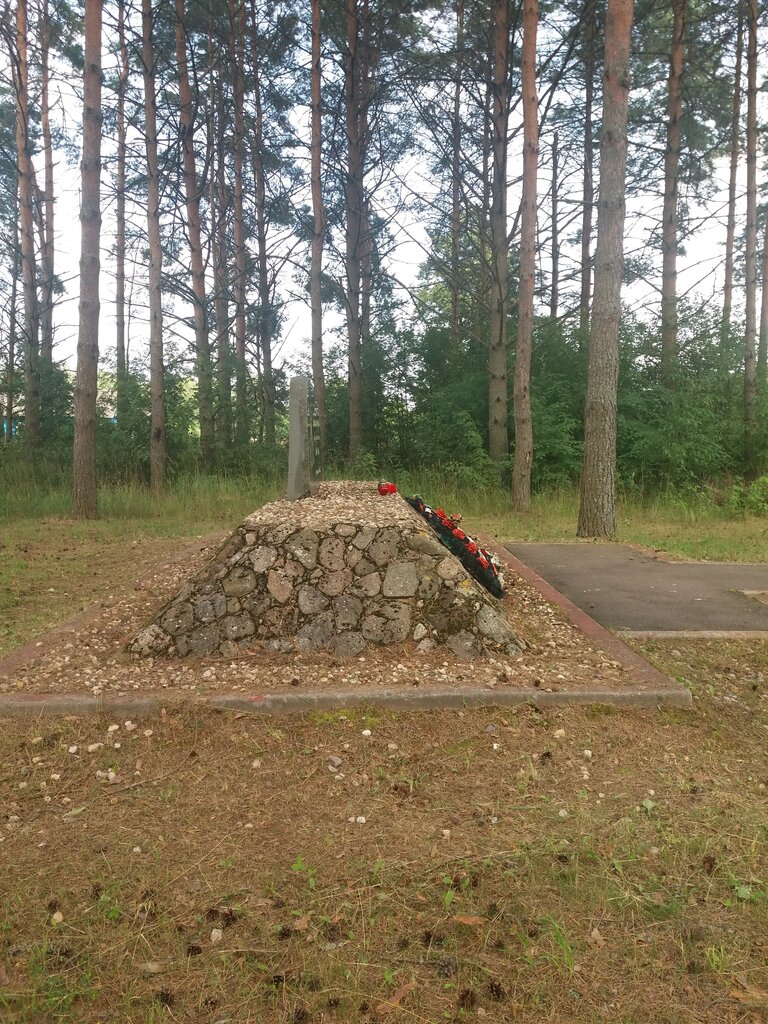 Anıt, heykel Землякам, павшим в годы Великой Отечественной войны, Smolenskaya oblastı, foto