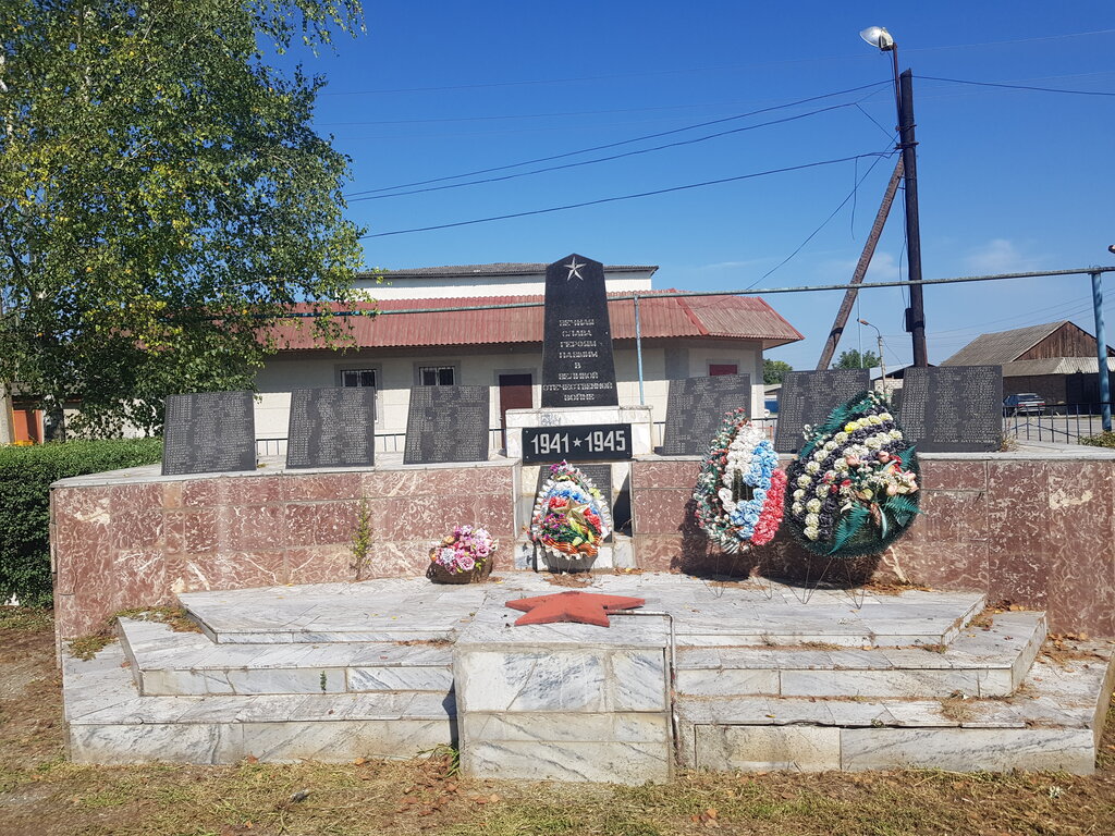 Anıt, heykel Братская могила, Kabardino‑Balkarya, foto